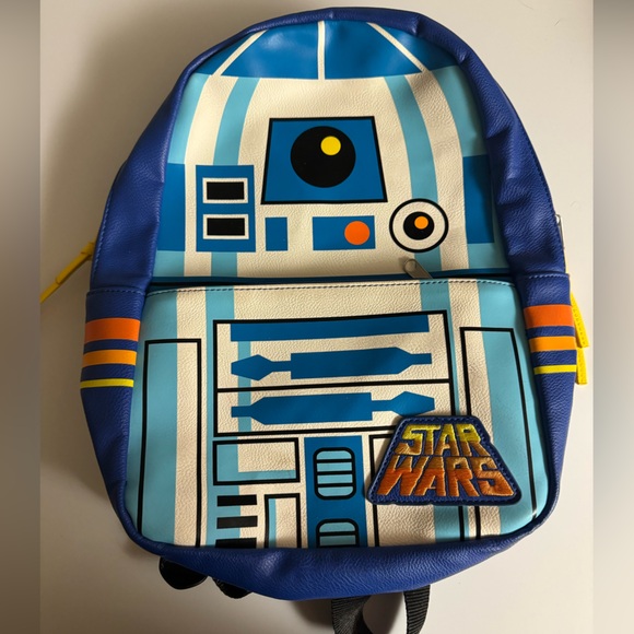 Disney | Bags | Blue Star Wars R2d2 Mini Backpack | Poshmark